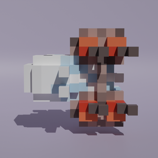 STL file Voxel Terraria Bunny Dynamite Add-on 3D print model 🎨 (OBJ)・3D ...