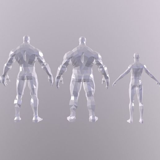 🎨 Body Structure: From Basic Form to Muscular Definition For 3D ...