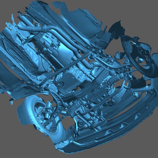 🩻 BMW E36 Sedan Bottom Engin Bay 3d scan・ STL File for 3D printing・Cults