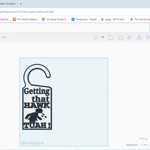 STL file HAWK TUAH 🦅 ・3D printer design to download・Cults