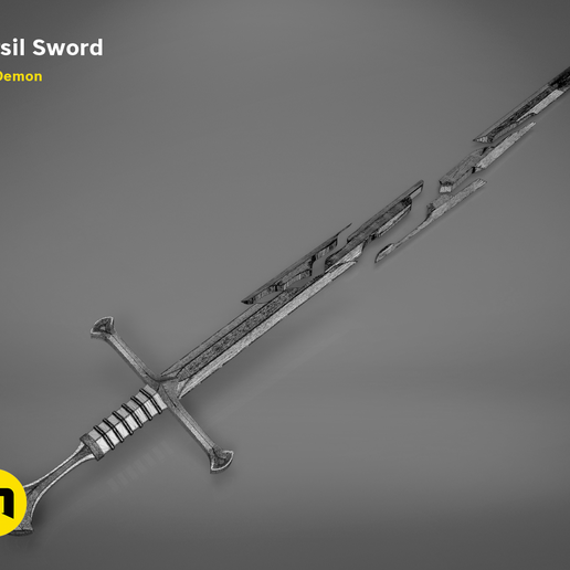 🗡️ Narsil Sword・Free 3D File for ・Cults