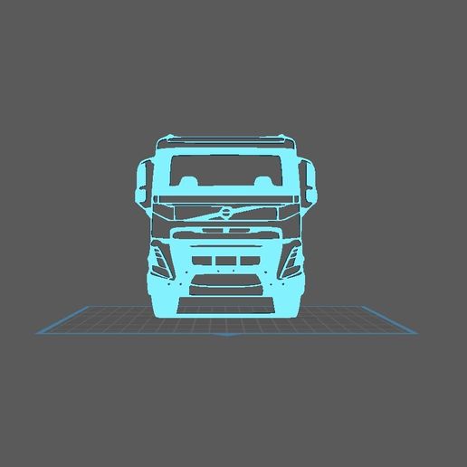 🚚 Volvo - FMX・ STL File for 3D printing・Cults