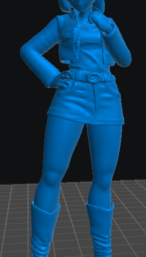 🤖 dbz Android 18・ STL File for 3D printing・Cults