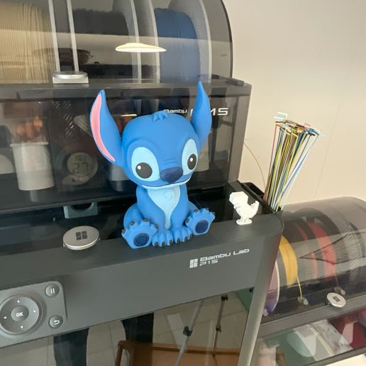 Stitch Funko Pop Bobblehead | STL + 3MF (Colored Version)・ STL File for 3D printing・Cults