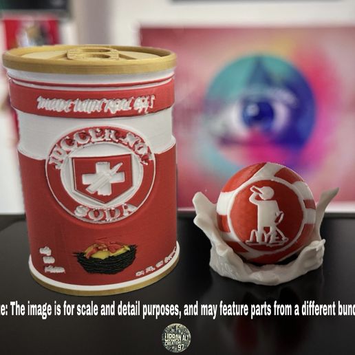 🤙 CALL OF DUTY ZOMBIES JUGGERNOG BOTTLE PACK + 3 GOBBLEGUMS (BO3)・ 3D ...