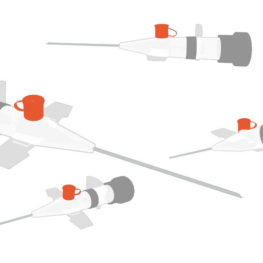 ⚕️ Injection Cannula Medical devices・ 3D File for ・Cults