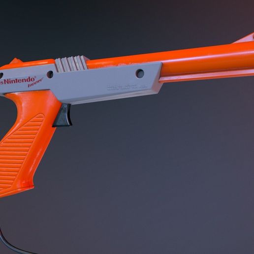 🗝️ Nintendo Zapper (keychain)・ STL File for 3D printing・Cults