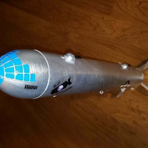 🥫 B-29 themed Pringles can rocket・Free STL File for ・Cults