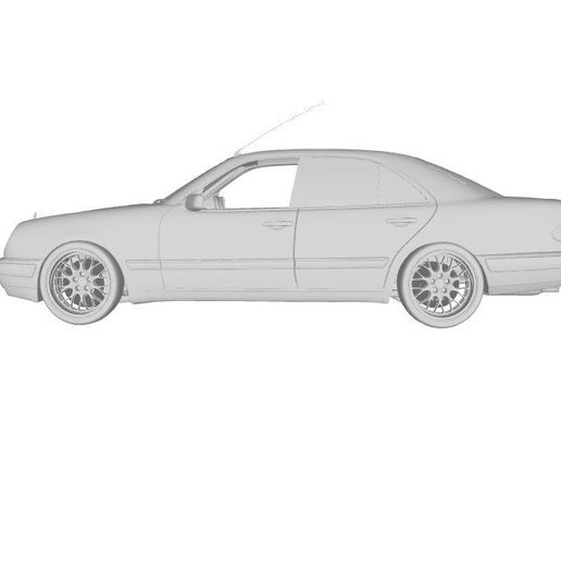 STL file MERCEDES W210 E Series E Classe 🚗 (OBJ)・3D printing design to ...