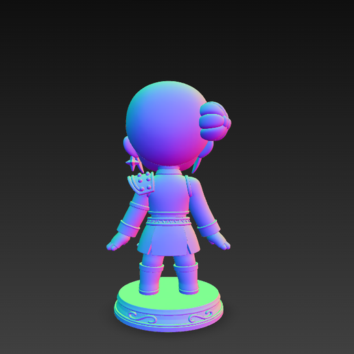 👧 K-Pop Demon Hunters - Chibi Idol Trio (STL) | 3D Printable Girl Group ...