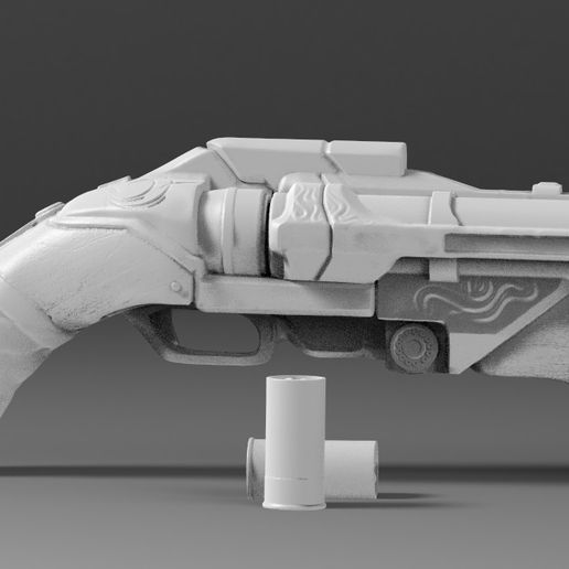 STL file DOOM shotgun for cosplay 🔫 ・3D printable model to download・Cults
