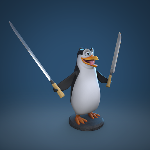 🐧 Rico penguin・ STL File for 3D printing・Cults