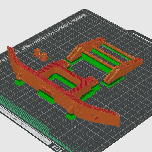 🚁 Front Bumper for Trx-6 Hauler・ STL File for 3D printing・Cults