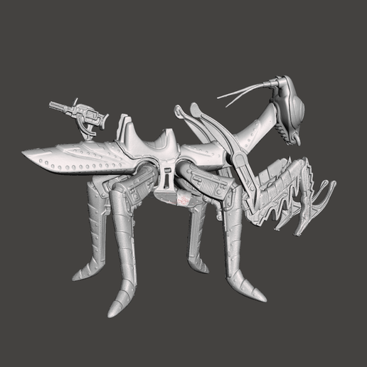 🧸 MOTU MANTISAUR - MASTERS OF THE UNIVERSE・ STL File for 3D printing・Cults