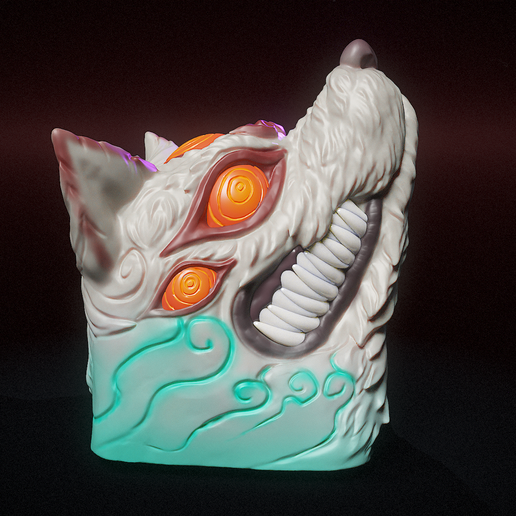 🦊 Fox Devil Free STL!・Бесплатный бесплатно STL для 3D-печать・Cults