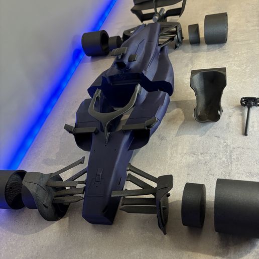 🚗 Formula 2022 SCALED 1/8 READY TO PRINT・ STL File for 3D printing・Cults