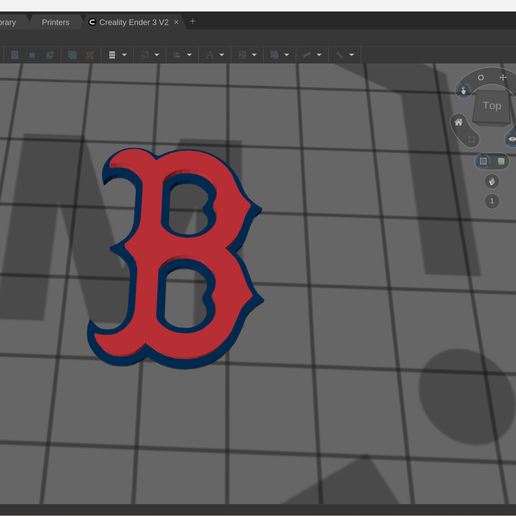 ⚾ Boston Red Sox Logo・ STL File for 3D printing・Cults