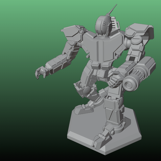 🧸 Yinghuochong Battlemech・Free 3D File for ・Cults