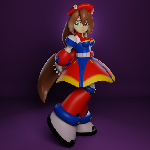 STL file Iris from Megaman X4 👾 ・3D printing model to download・Cults