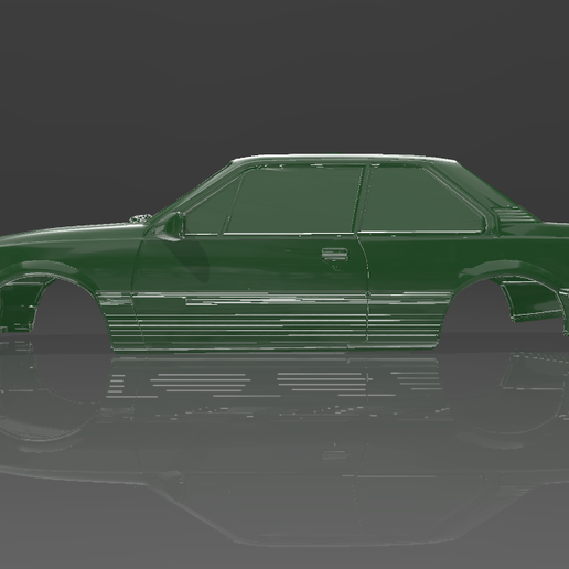 🐢 Turtle RC Chevrolet Monza Classic 500 94mm Wheelbase・Free STL File ...