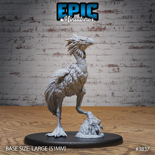 🐦 Terror Bird Classic Set ‧ DnD Miniature ‧ Tabletop Miniatures ...