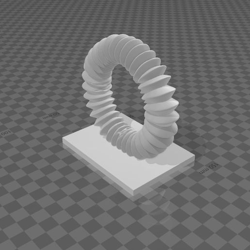 🗿 Textured Round Object – Ribbed Surface 3D Printable Sculpture STL ...