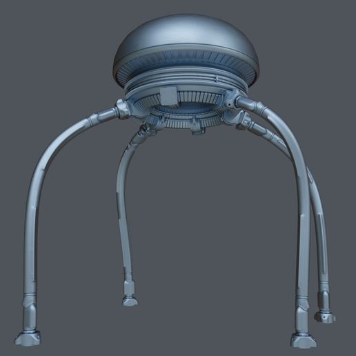 STL file Alien Walker 👽 ・Model to download and 3D print・Cults