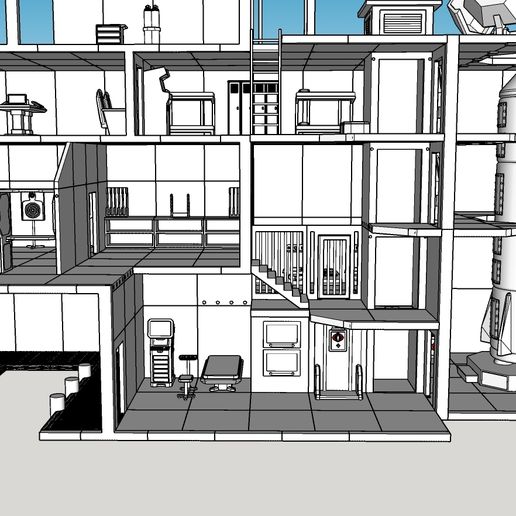 🚧 118 Construction Set - 99 - Cobra Base・ 3D File for 3D printing・Cults