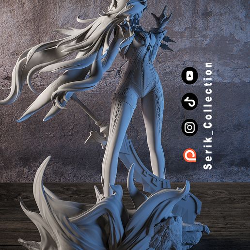 🎮 MAVUIKA - GENSHIN IMPACT・ STL File for 3D printing・Cults