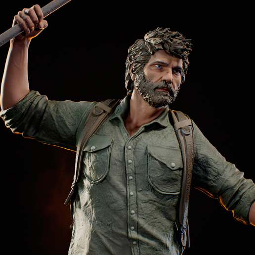 🎮 Joel - The Last of Us・ 3D File for 3D printing・Cults