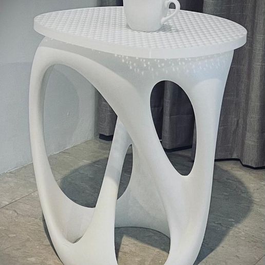 ☕ Side Table Coffee Table 3D Printed・ STL File for 3D printing・Cults