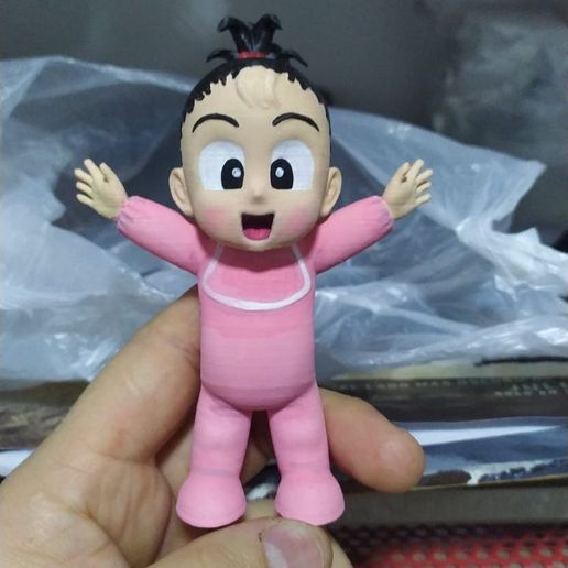 STL file PAN / DRAGON BALL/ PAN BEBE 🐉 ・3D print design to download・Cults