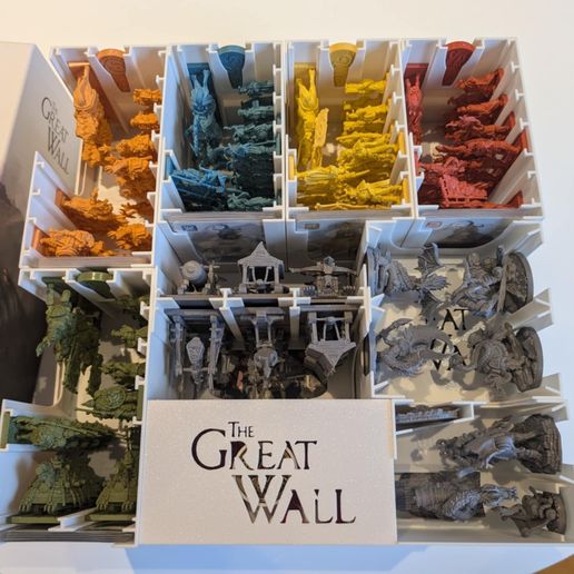 📦 The Great Wall Boardgame - All-In - One Box - Sleeved & Walls ...