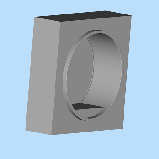 🟪 Square cylindrical module display stand・ OBJ File for 3D printing・Cults