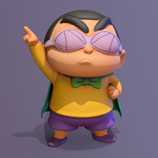 ♟ shin chan 3D model・ STL File for 3D printing・Cults