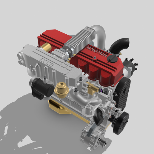 🌆 Holden RB30 OEM spec VL Turbo SOHC・ STL File for 3D printing・Cults