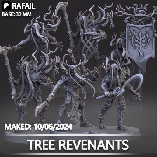 🛰 Tree-Revenants・ 3D File for 3D printing・Cults