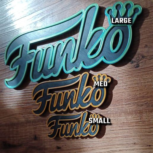 🍰 Funko Logo LARGE logo / Cake Topper/ Decoración para fiestas ...