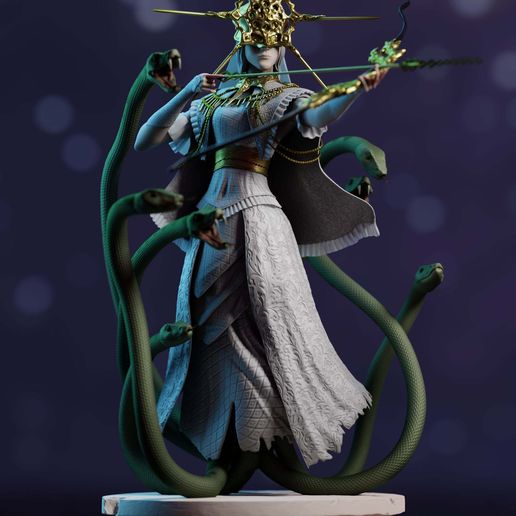 ☀️ Dark Sun Gwyndolin - 3D Printable Model (Dark Souls Fan Art ...