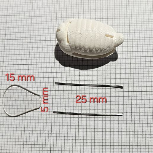 🪲 Beetle fishing lure・ STL File for 3D printing・Cults