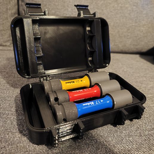 📦 Koken 14201M Custom Heavy-Duty Socket Case・ STL File for 3D printing ...