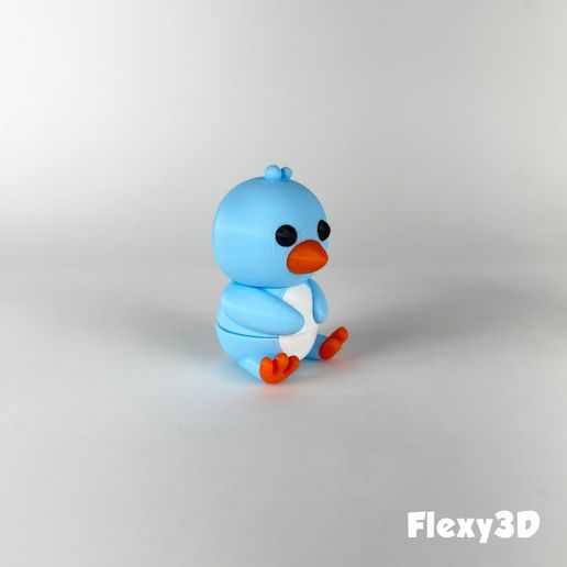 🐦 Articulated Bird・ STL File for 3D printing・Cults