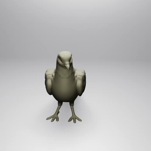 🐦 Cute Pigeon 3D Model STL - Cartoon Style Bird for 3D Printing・ STL File for 3D printing・Cults