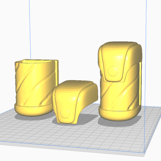 ⭐ (Star Wars) Jedi Utility Pouches - 3D-printable .STL files・ STL File ...
