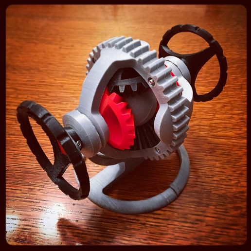 3D printing Spherical Differential・Cults