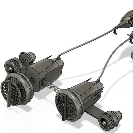 3D file Star wars Pod raceer mawhonic speeder ⭐ ・3D printable model to ...