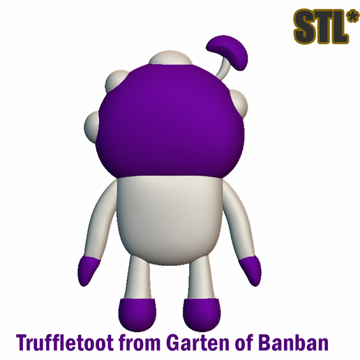 🦸 Truffletoot from Garten of Banban STL 3D Character Fanart・ STL File ...