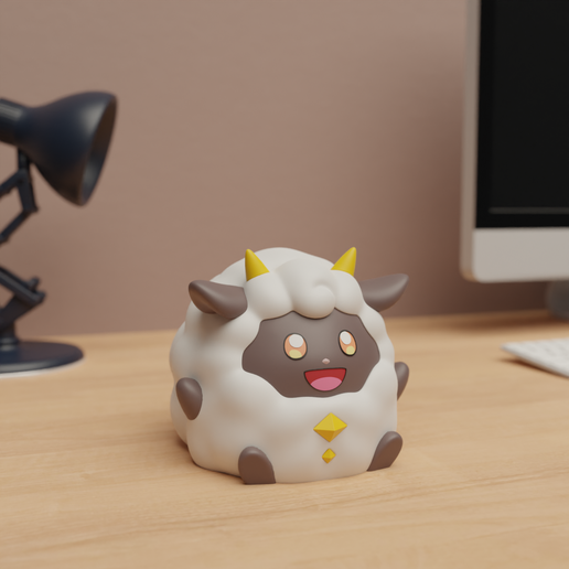 STL file LAMBALL / PALWORD 🗿 (3MF)・3D printing idea to download・Cults