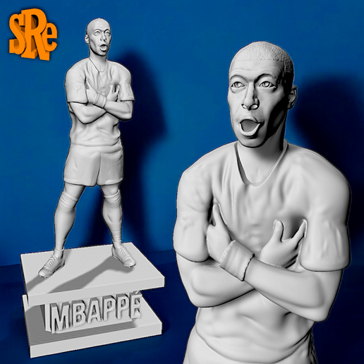 🥷 Kylian Mbappé Lottin - Ninja Turtle - French Football Player・ STL ...