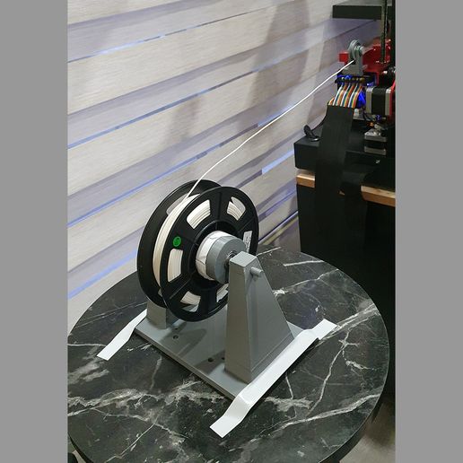 Free STL file Filament Spool Holder With Bearing System 🪢 ・3D print ...